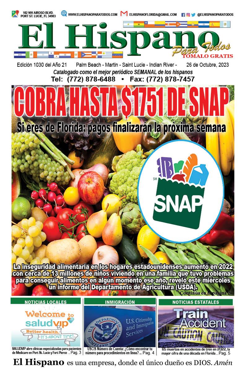 El Hispano para todos Edición Octubre 26